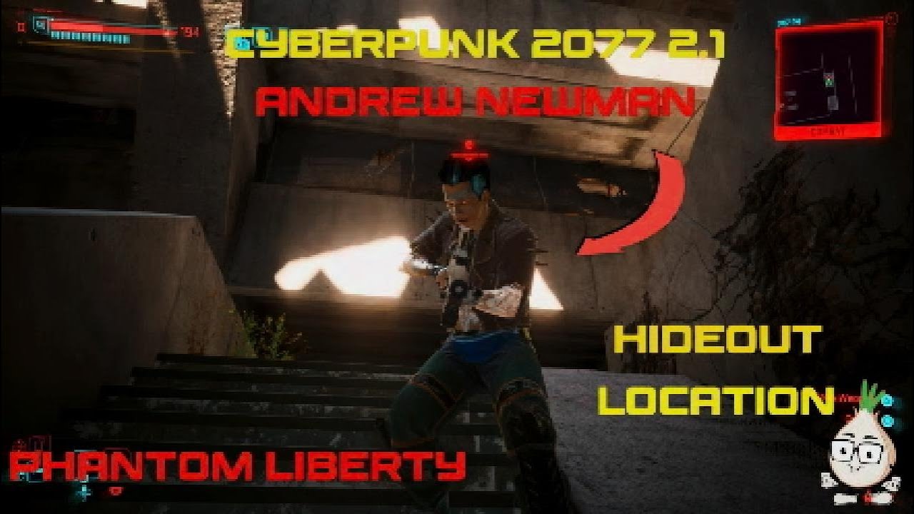 CYBERPUNK 2077 2.1/Andrew Newman Hideout Location - YouTube