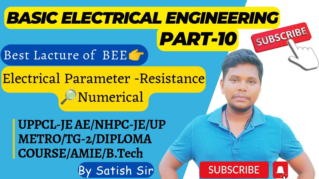 Basic Electrical Engineering Part 10 |बेसिक इलेक्ट्रिकल इंजीनियरिंग |By Satish Sir - YouTube