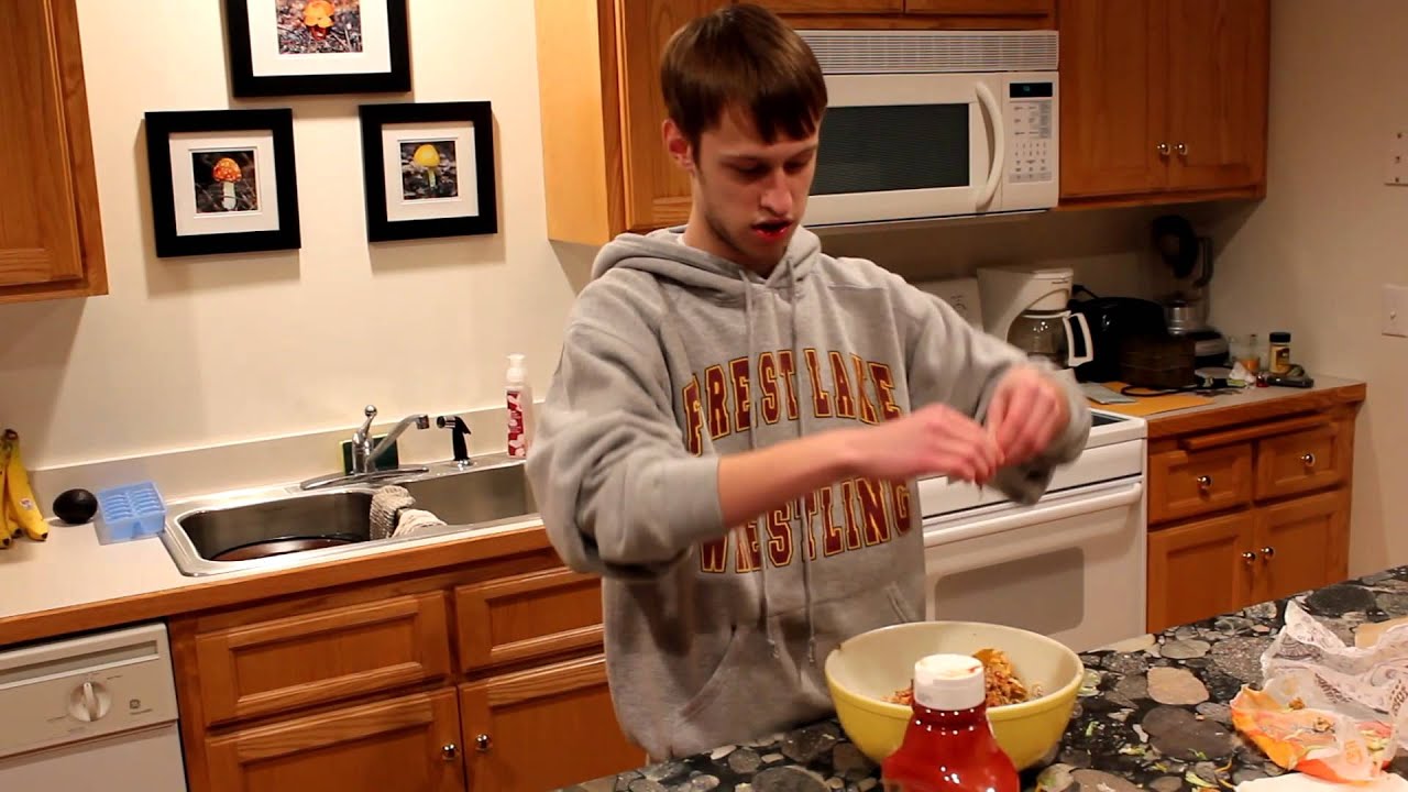 Cooking with Nate and Chad: Fast Food Salad - YouTube