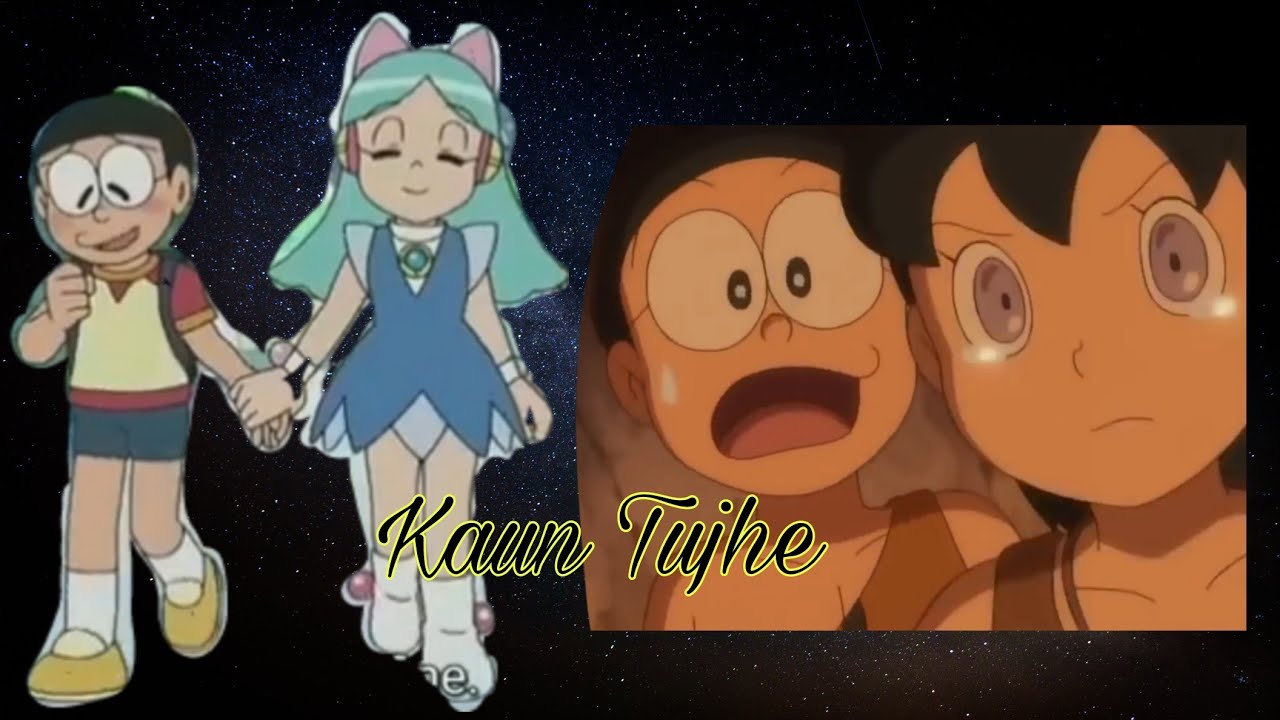 Nobita Shizuka and Lulili 😍😍||Kaun Tujhe||Long AMV's 😘😘||Sad Video ...