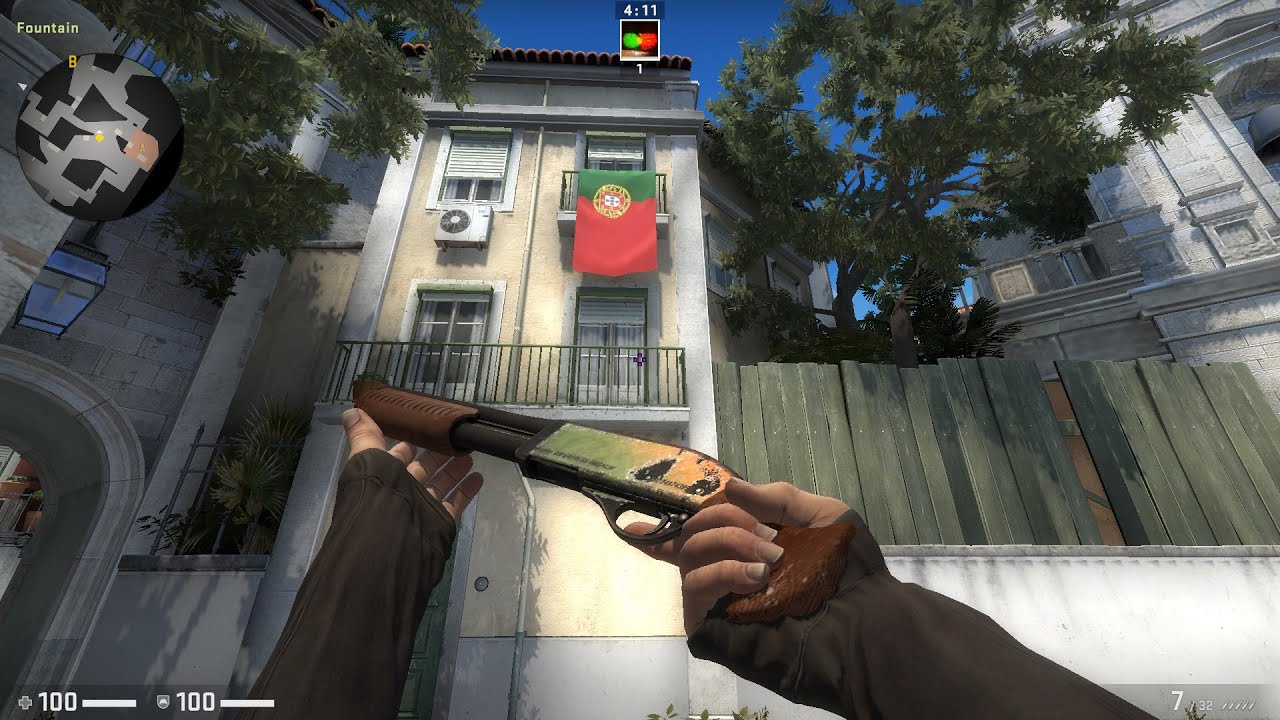 CSGO Sawed Off Amber Fade Field Tested - YouTube