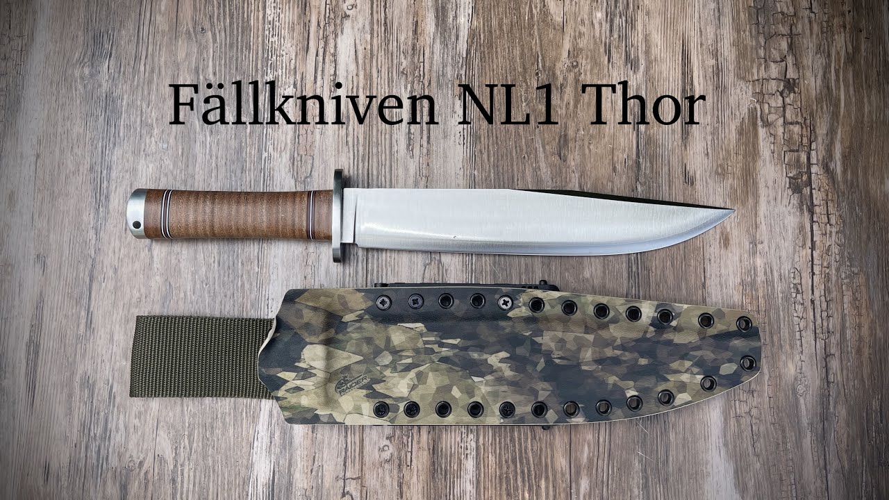Fällkniven NL1 Thor Kydex Sheath in Raider Sabre Camo - YouTube