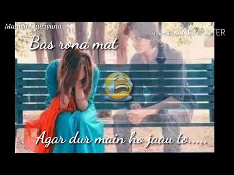 Bas rona mat || whatsapp status || By Manish Churiyana