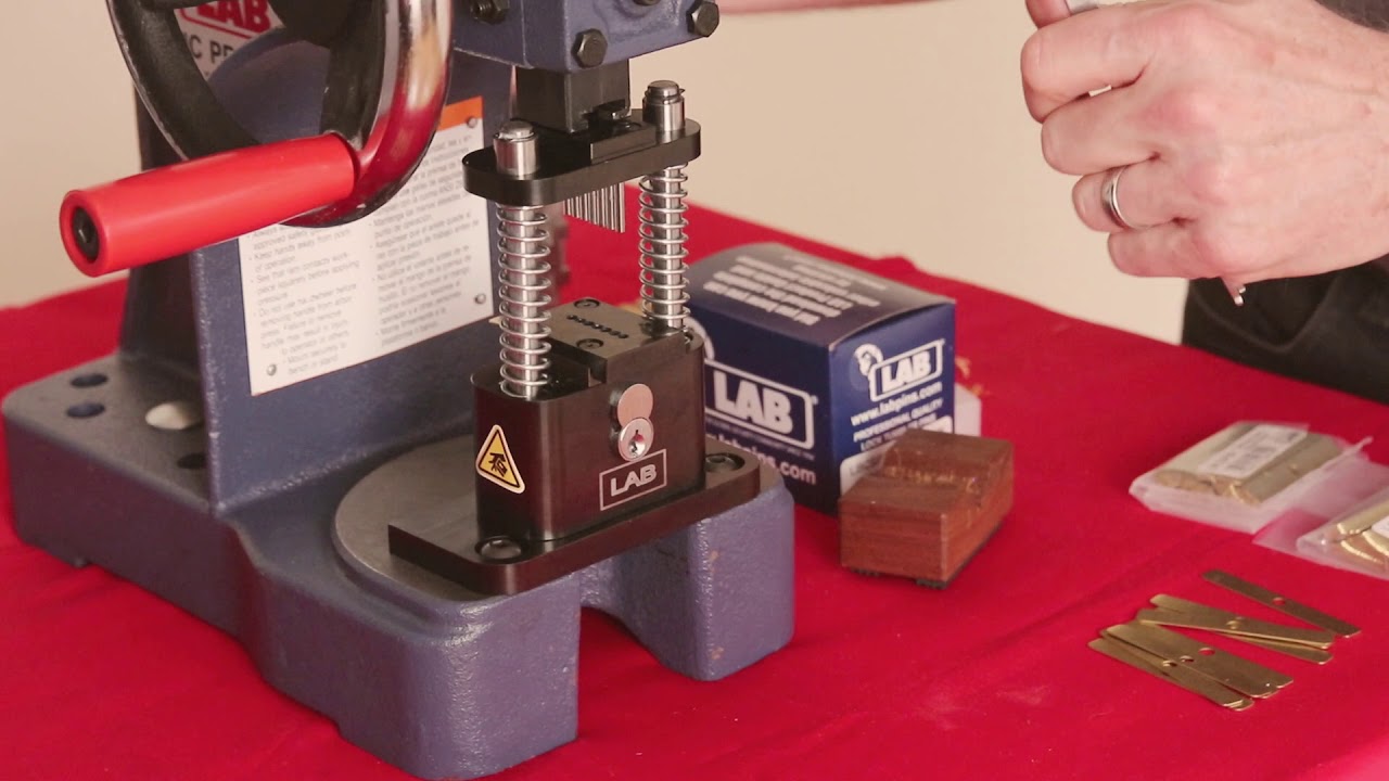 Using the LAB IC PRO 150 Capping Press - YouTube