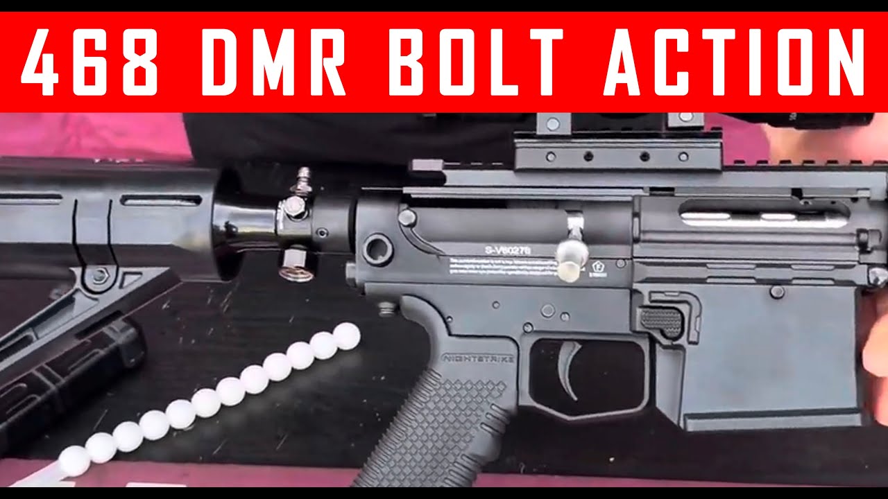 468 DMR Bolt Action Operational Guide: Loading, Shooting, and Basic Maintenance #MCS - YouTube