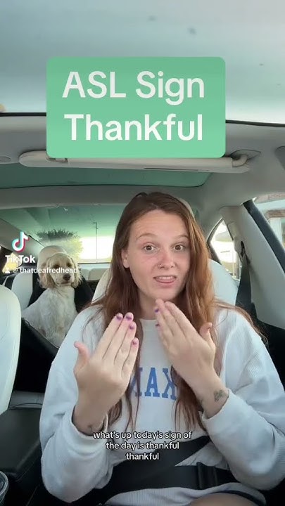 Learn How To Sign Thankful in ASL for Beginners | American Sign ...