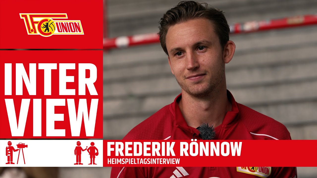 "Das bedeutet mir echt viel!" | Interview Frederik Rönnow | 1. FC Union ...