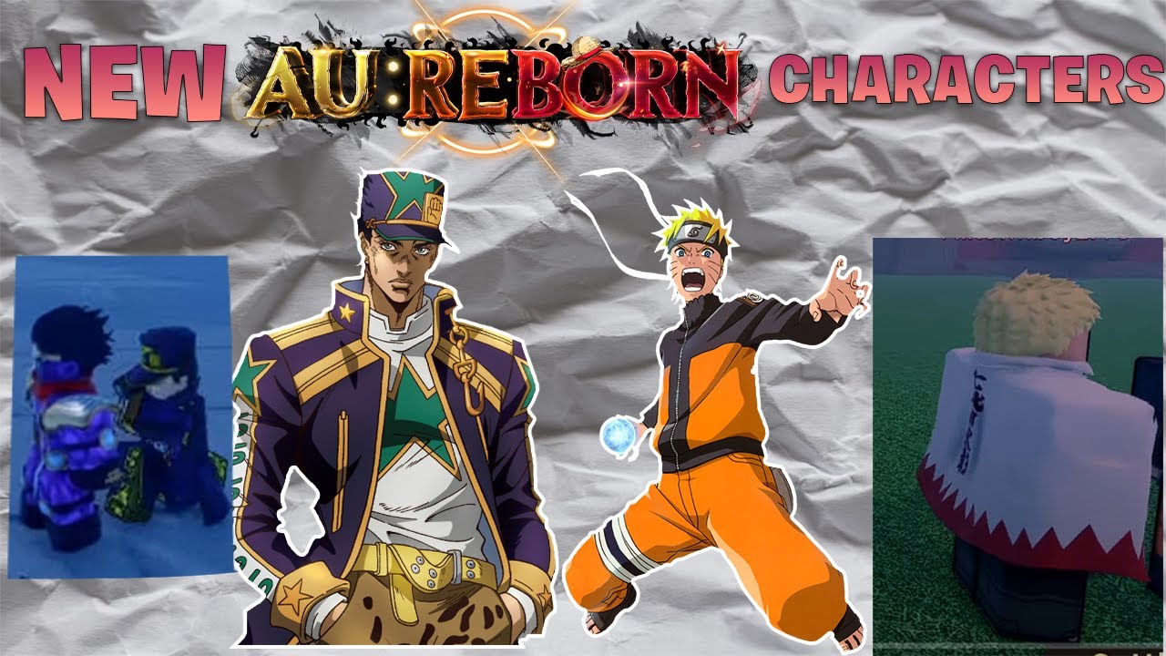 [AUR] NEW AU:REBORN CHARACTERS LEAKED! - YouTube