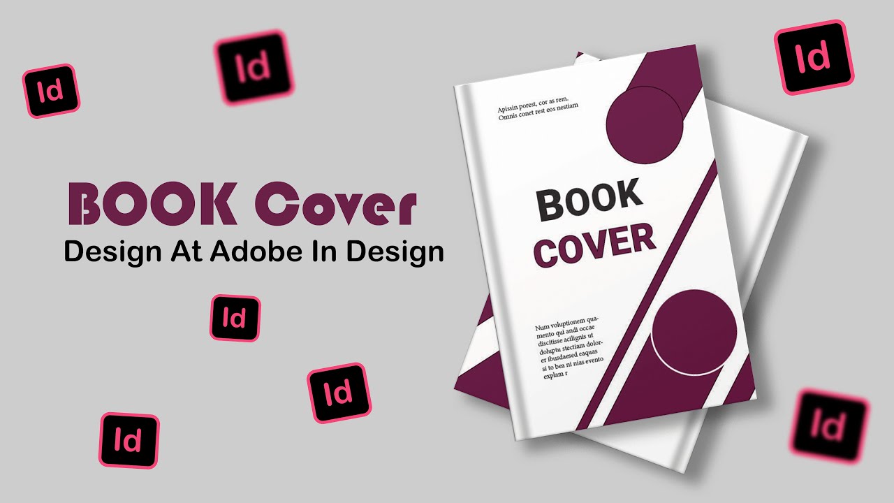 Book cover Design at adobe IN Design - YouTube