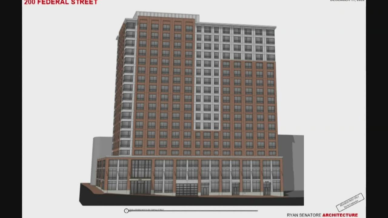 Proposed 18-story apartment building in Portland - YouTube