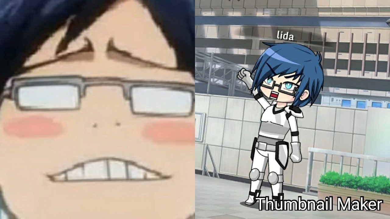 How to make lida from my hero academia in gacha studio - YouTube
