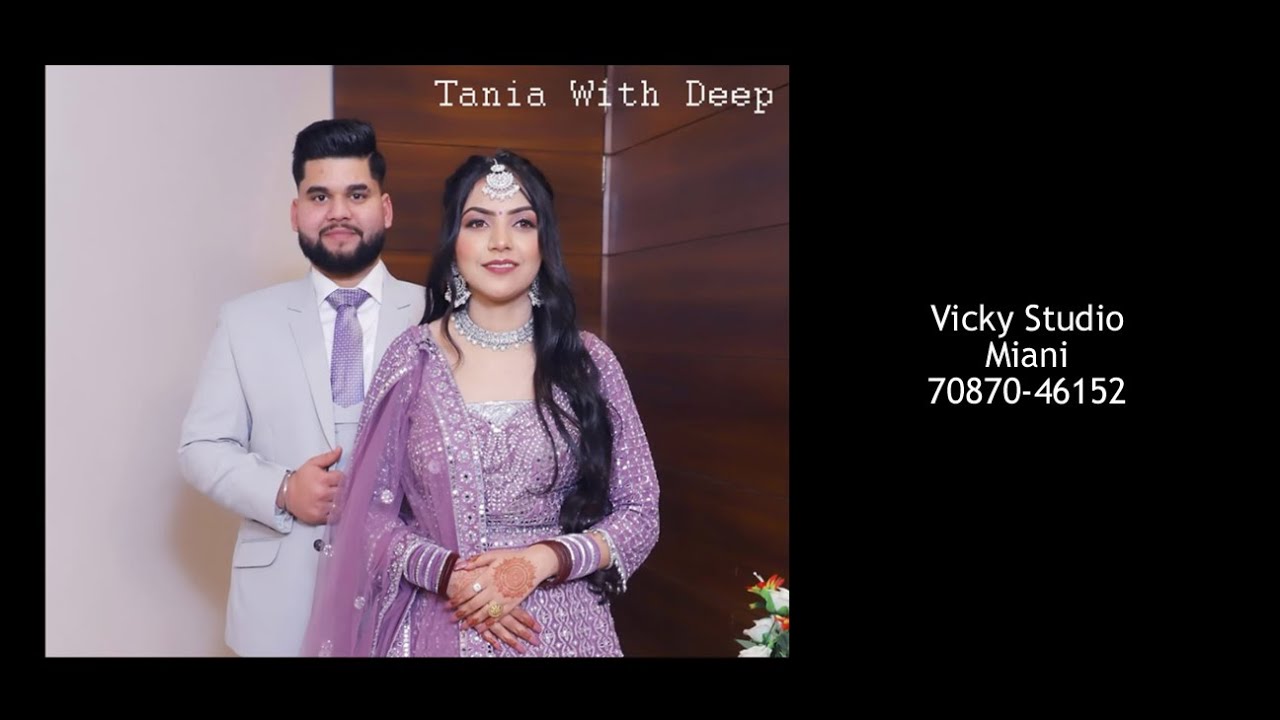 LIVE WEDDIG CEREMONY | TANIA WEDS DEEP | VICKY STUDIO,MIANI - YouTube