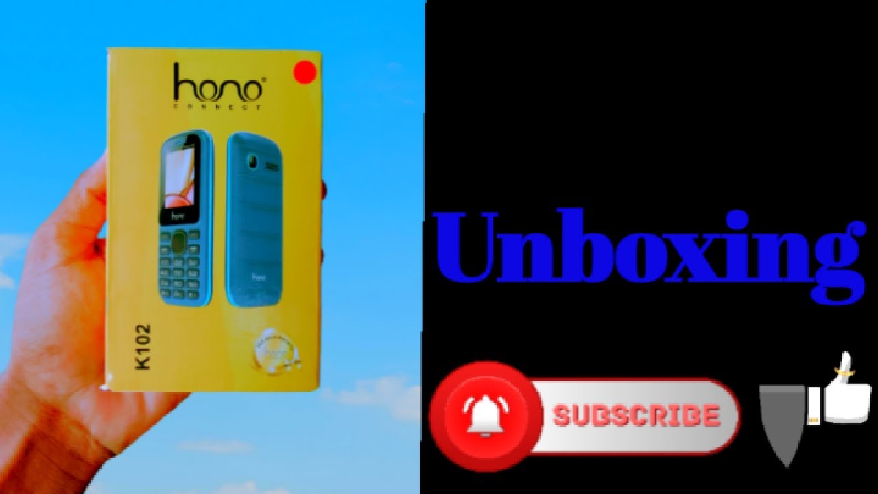 HONO K102 Dual sim Mobile unboxing / SHAM TECH TAMIL / please subscribe ...