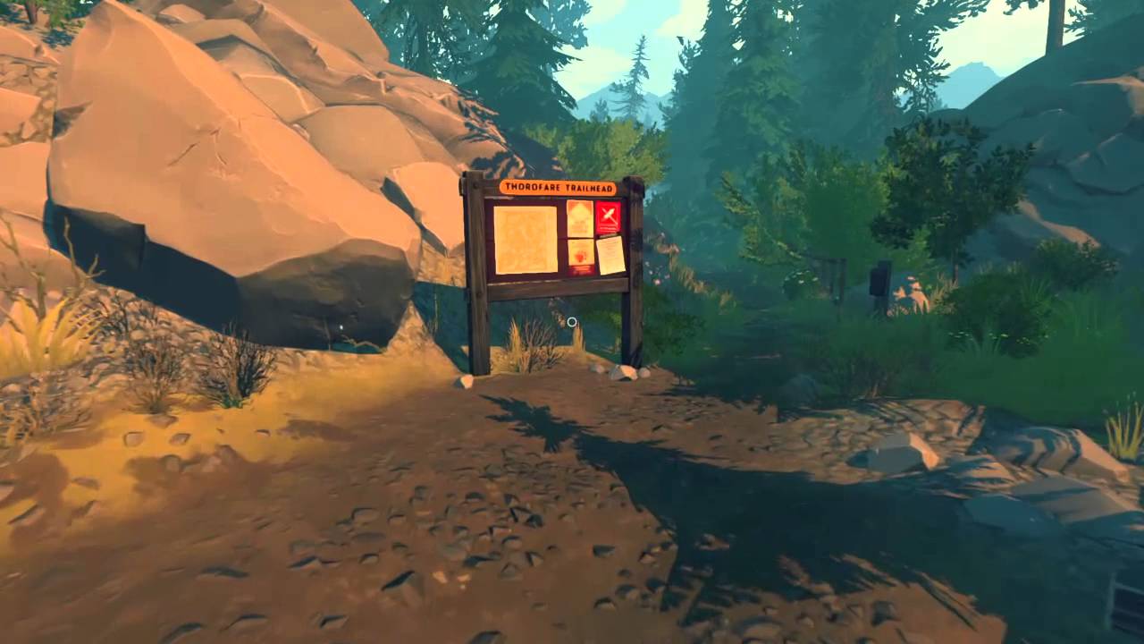 Firewatch Live Walkthrough Part1 - YouTube