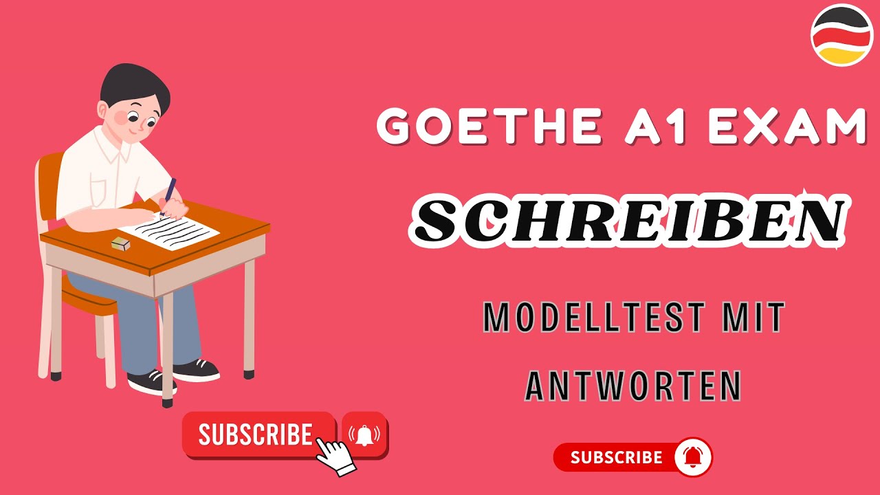 German A1 Exam 2025 Writing Part | E-Mail & Brief Schreiben Start ...