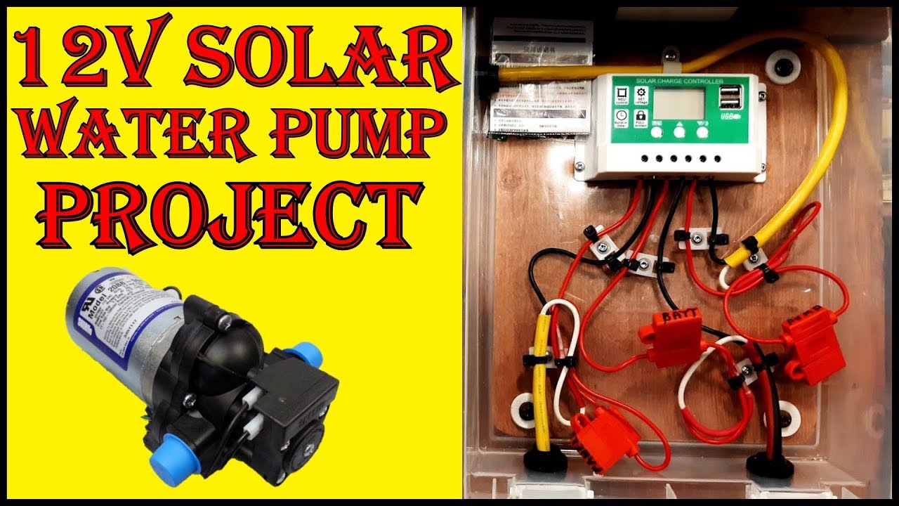 Low Cost Shallow Well - Solar Water Pump Project - YouTube