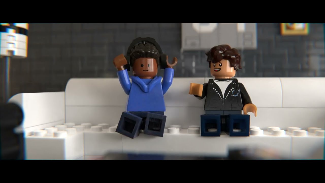 Lego Seba And Lego Me Vibing To Music! [ Collab With LegoMe_TheOG ...