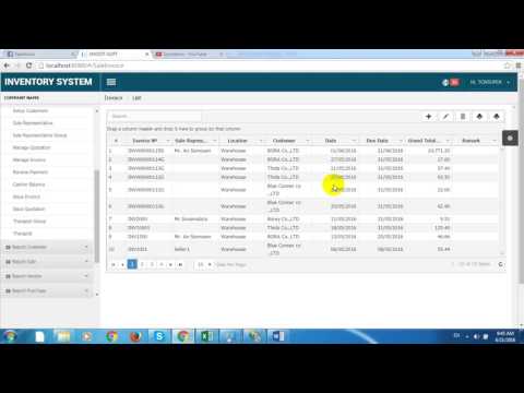 TCS how to issue and manage invoice - YouTube