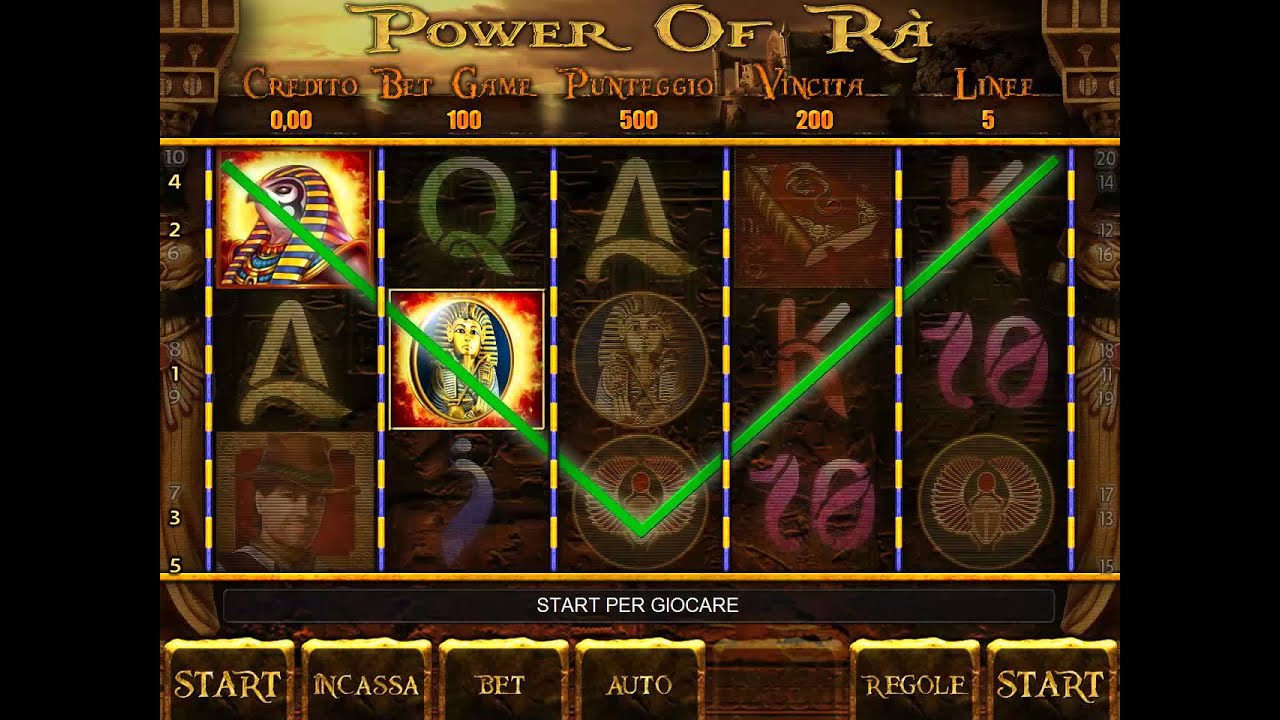 Power of Rà Slot Machine Comma 6a - YouTube