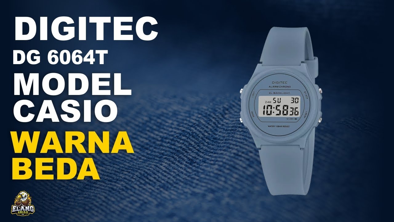 DIGITEC DG 6064T : JAM DIGITEC MODEL CASIO WARNA BEDA TERBARU (2023 ...
