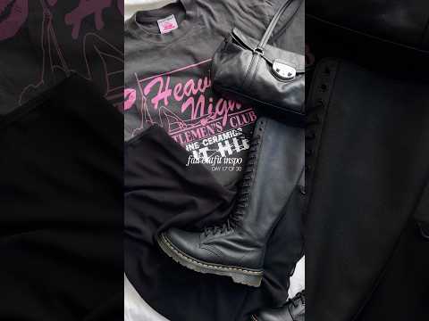 Day 17 of 30 Fall Outfits-online ceramics, vintage prada, unif, doc martens #ootd  #falloutfitinspo