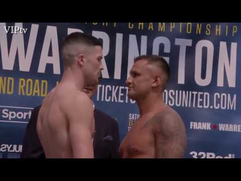 Mark Heffron v Adam Grabiec weight in - YouTube