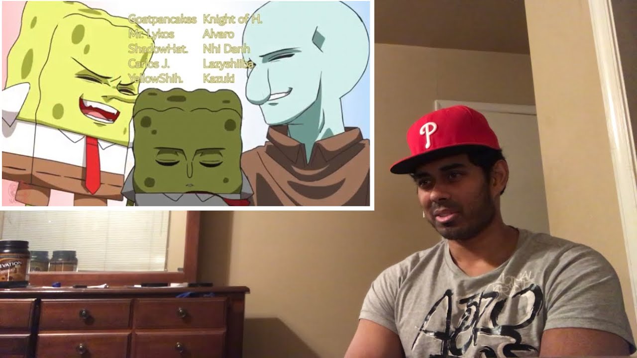 The SpongeBob SquarePants Anime - Ending (Animation) Narmak ‪Reaction ...