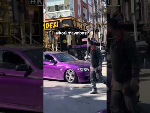 Bmw F10 520 Mor Renk Korkmayın Basın