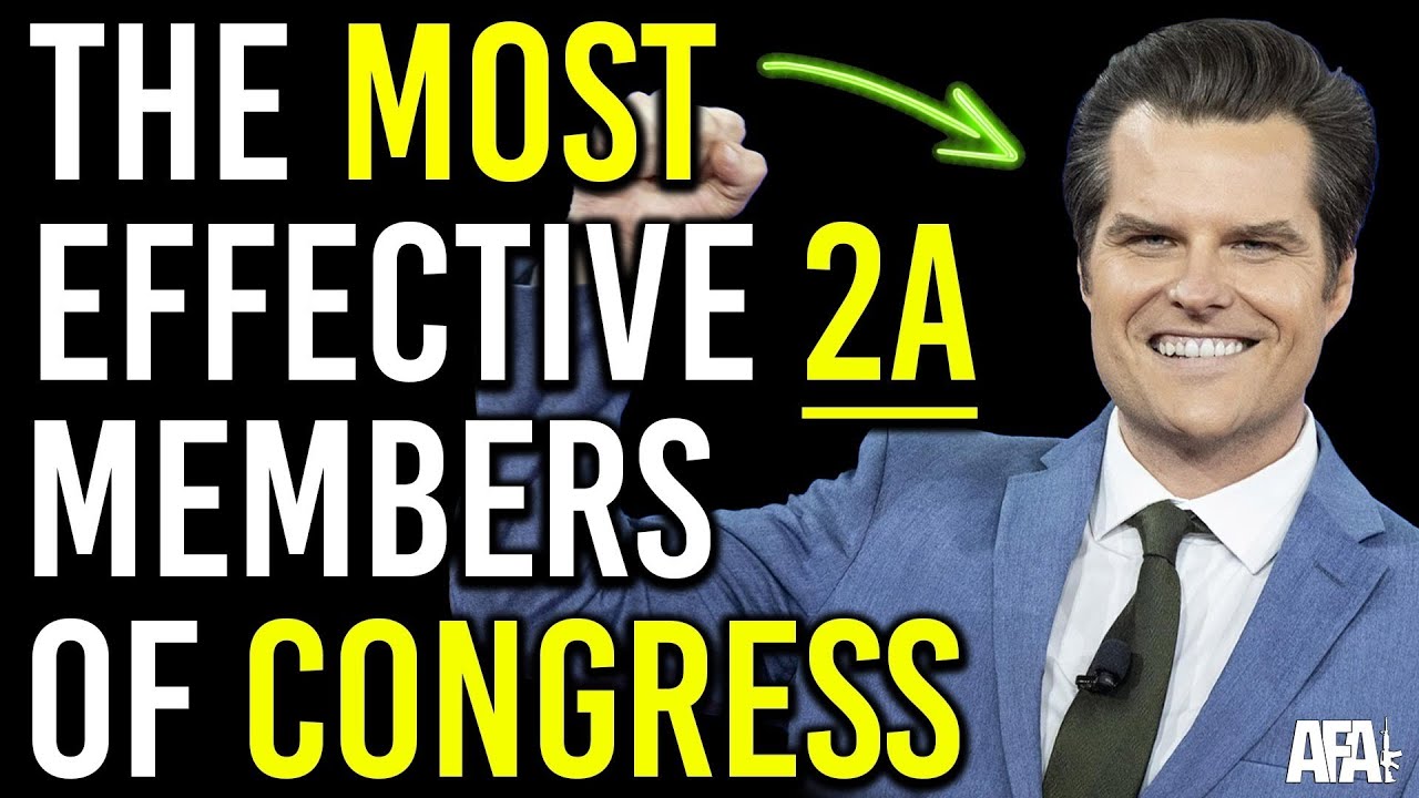The Most Effective 2A Members of Congress - YouTube