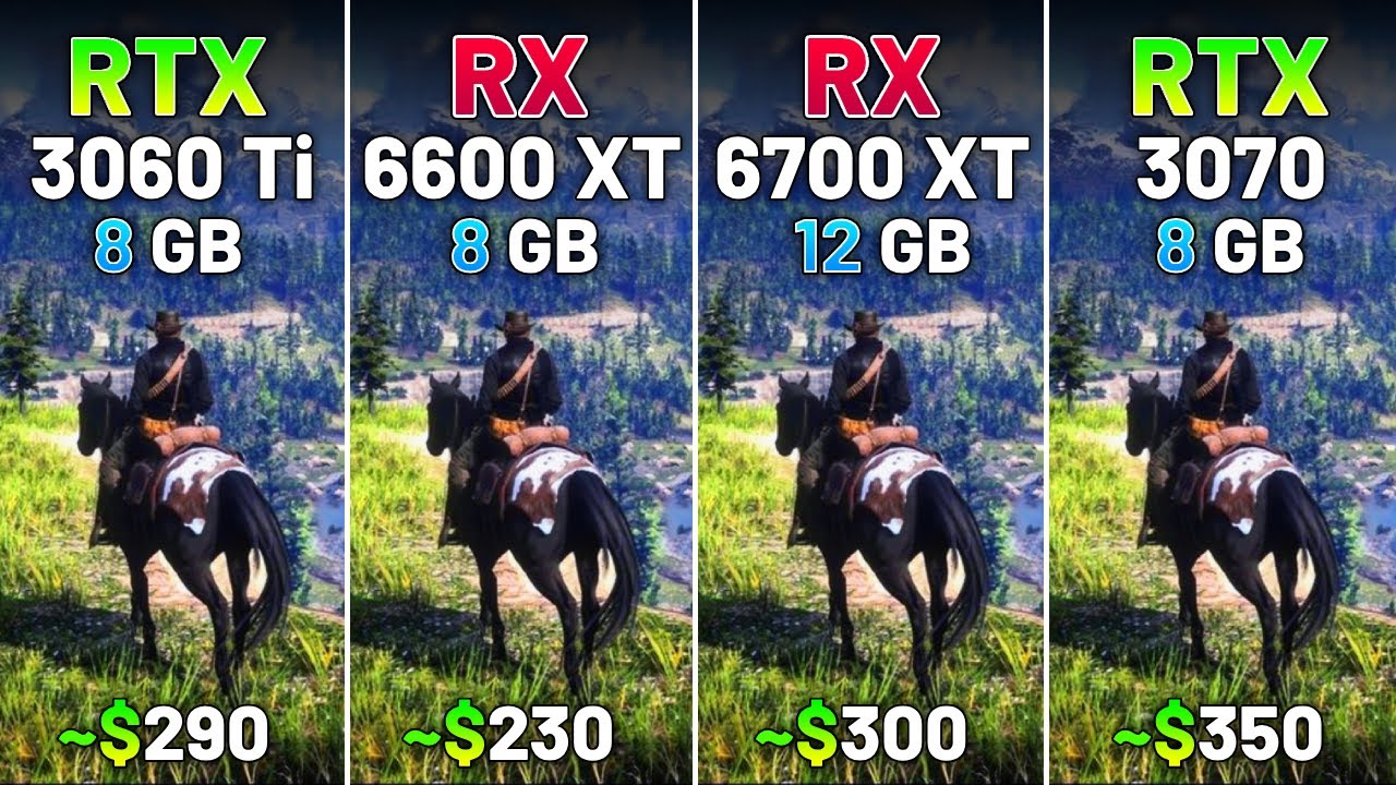 RTX 3060 Ti vs RX 6600 XT vs RX 6700 XT vs RTX 3070 - Test in 12 Games ...