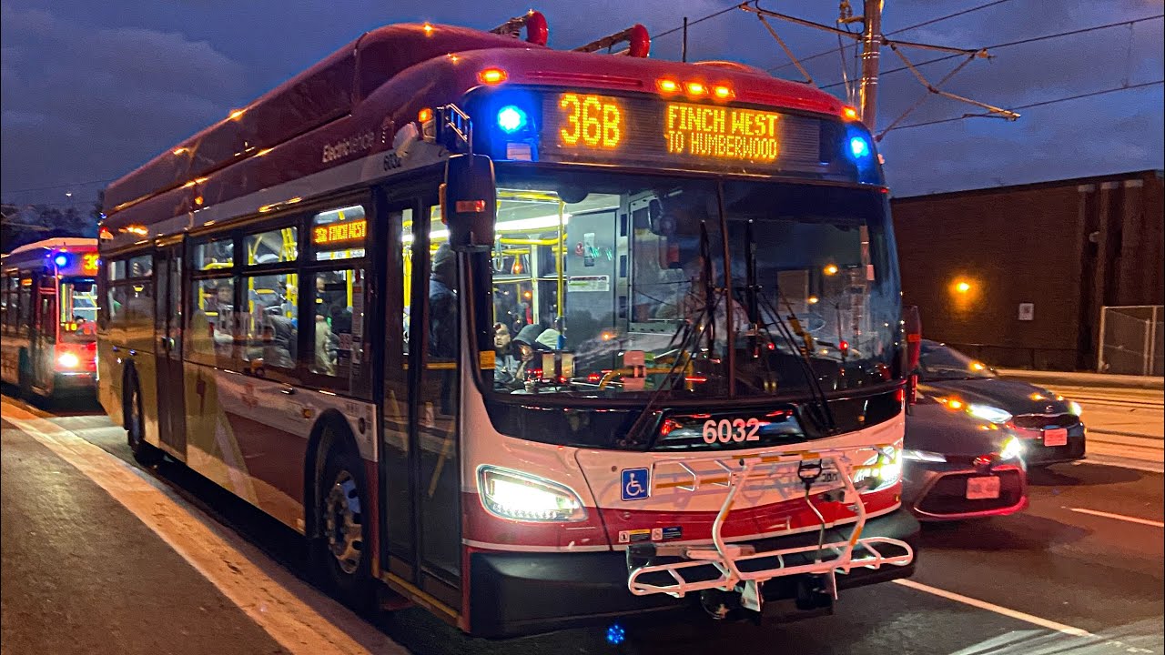 TTC Brand new 2024 New Flyer XE40 NG On the 36B Finch West - YouTube