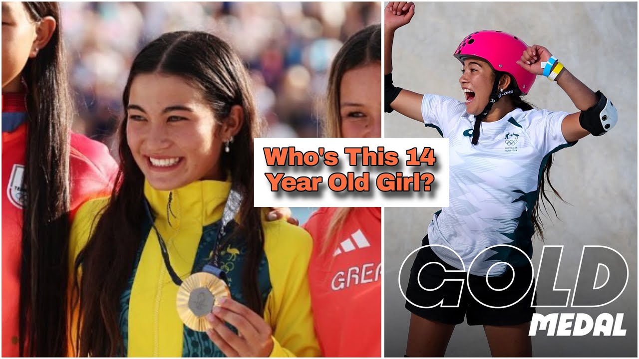 Arisa Trew | Another New Face Won The Gold In Park At Paris 2024 - YouTube