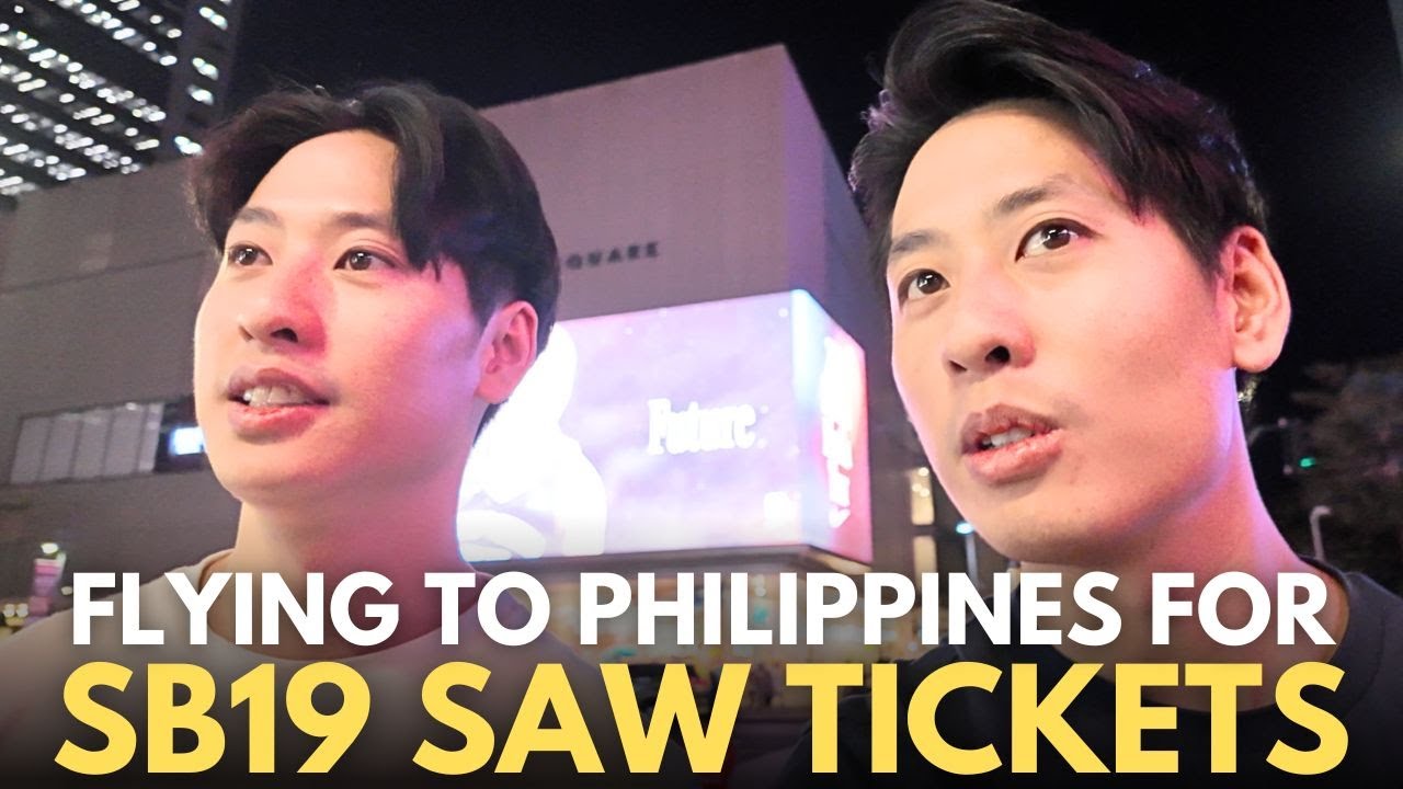 Flying to PHILIPPINES for SB19 SAW Concert Tickets - YouTube