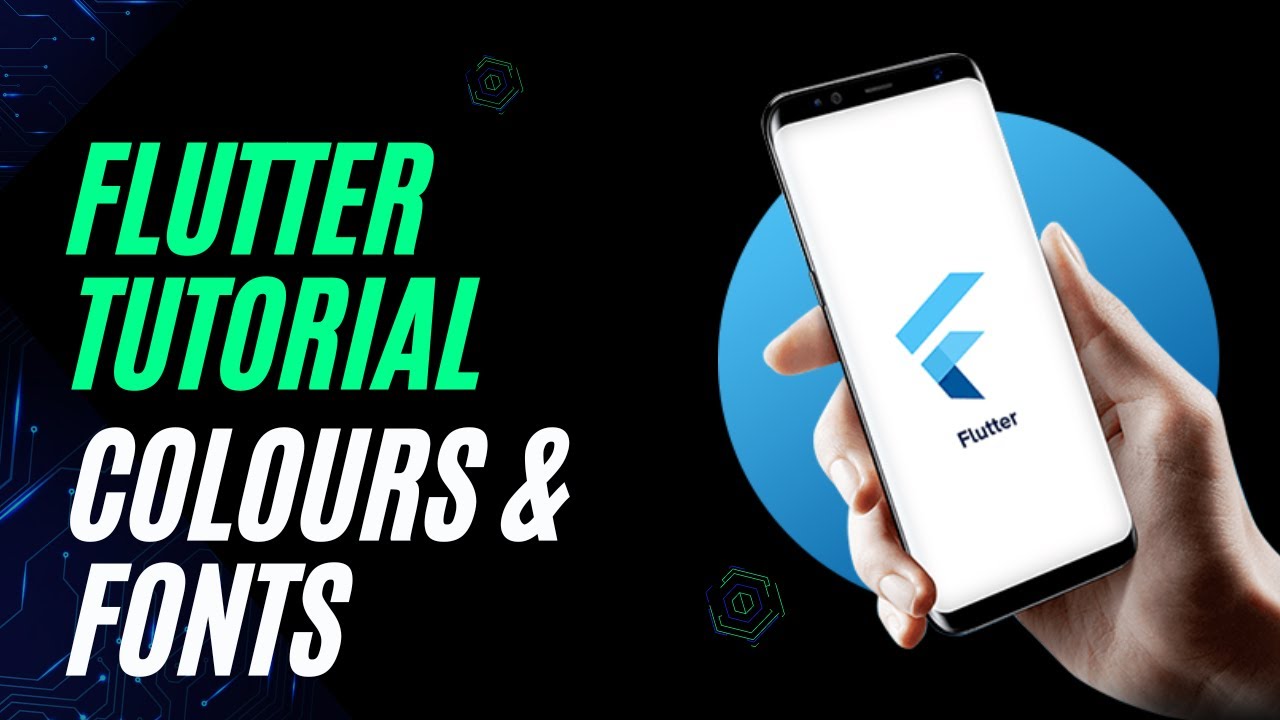 Mastering Colors and Fonts in Flutter: Beginner's Guide - YouTube