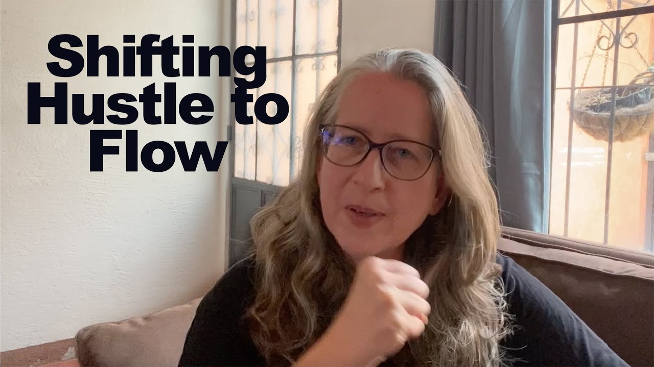 Hustle or taking aligned action? No longer having to push and make it ...