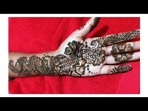 Simple and elegant Henna Design for Wedding/Reception|Special Henna ...
