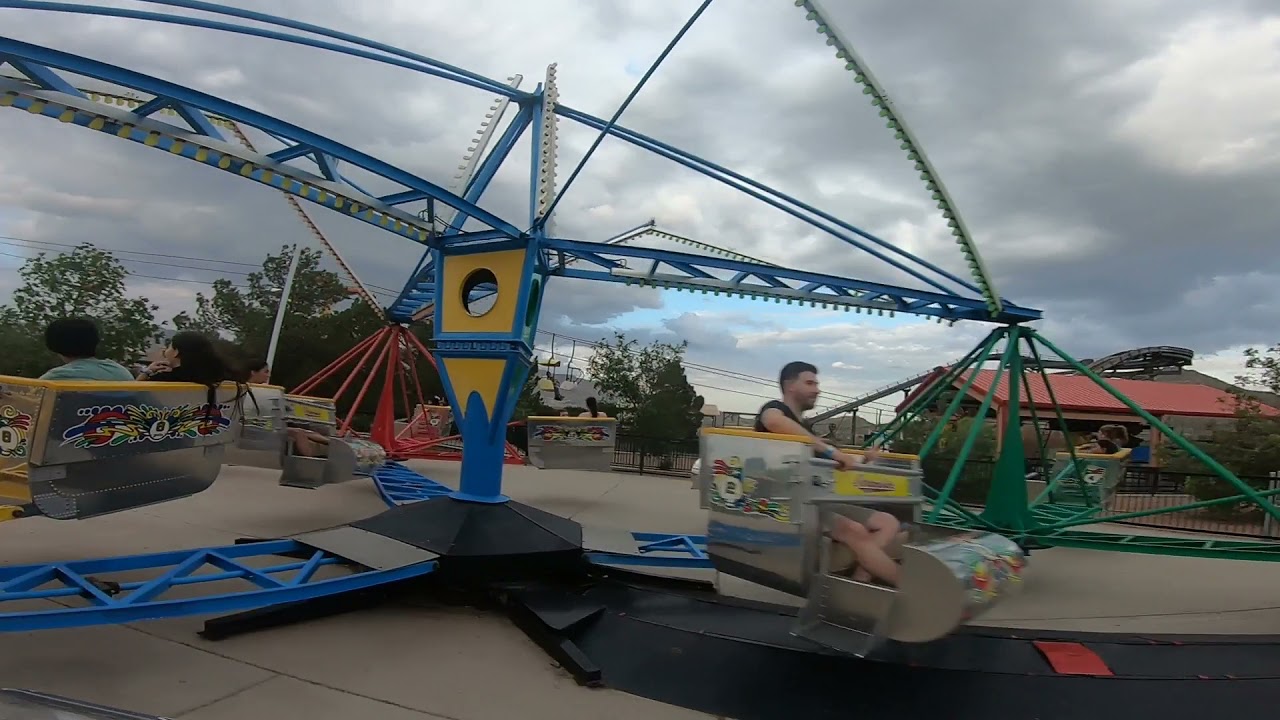 Scrambler On Ride | Western Playland Amusement Park 7/15/2021 - YouTube