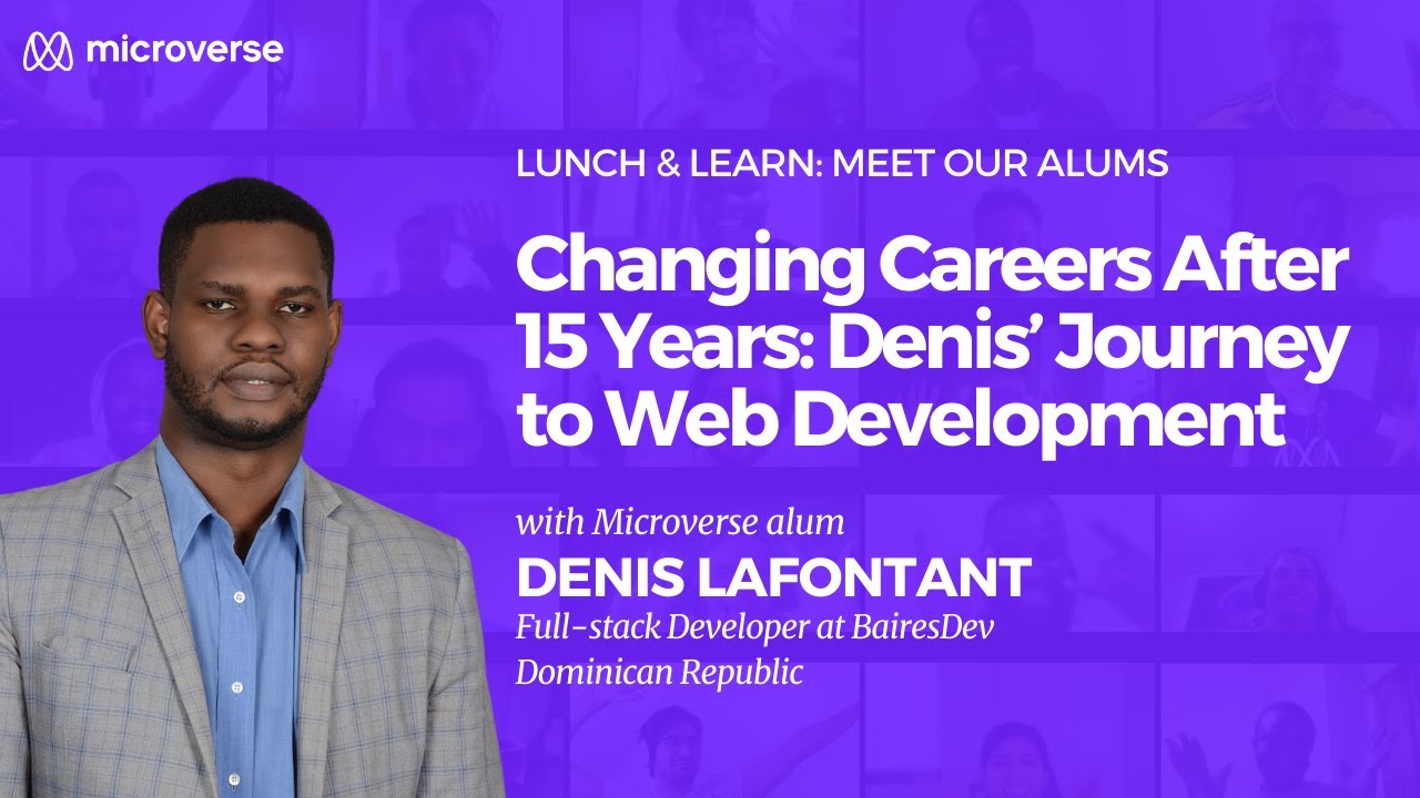Changing Careers After 15 Years: Denis’ Journey to Software Development ...