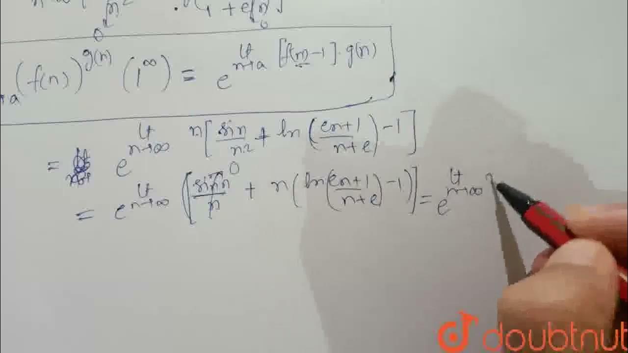 Lim n Rarr Oo sin n n 2 log en 1 n e n Is Equal To lim-n-rarr-oo-sin-n-n-2-log-en-1-n-e-n-is-equal-to