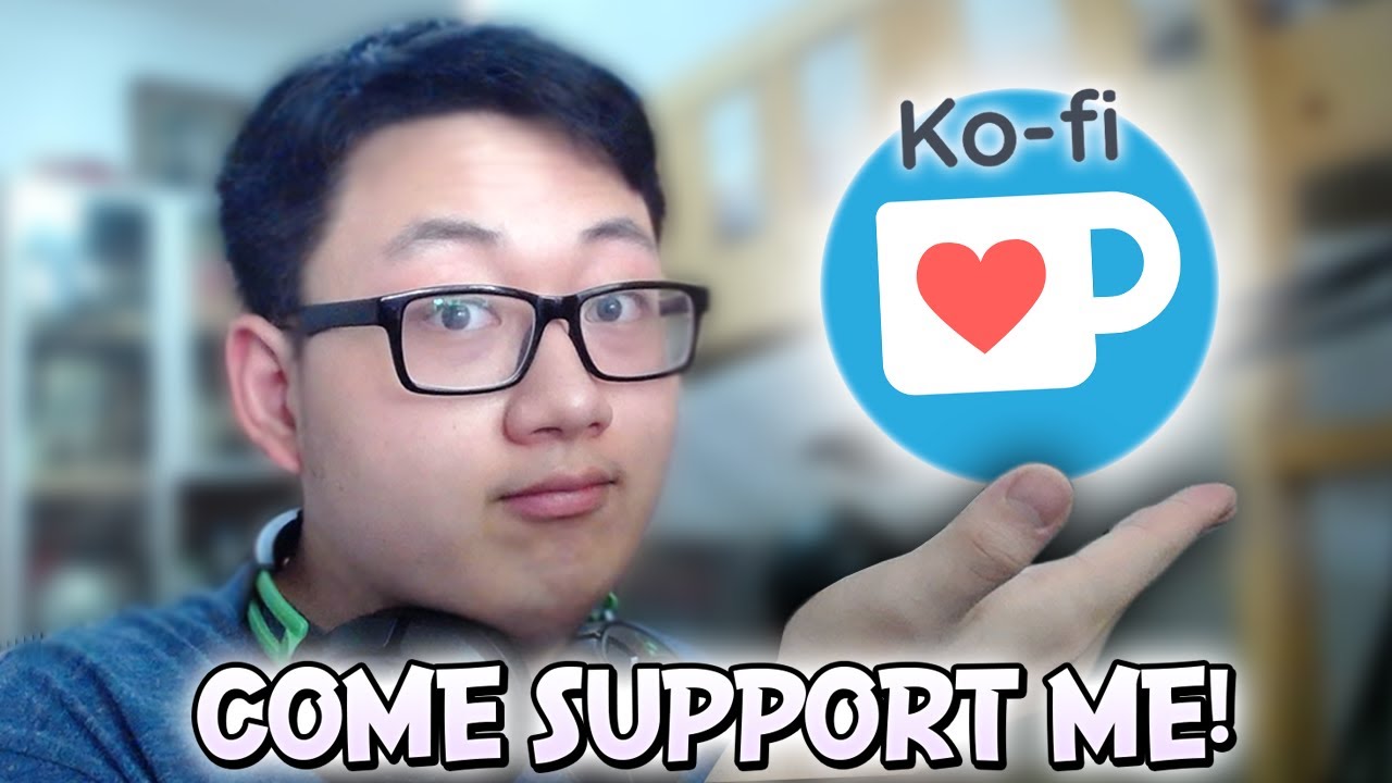 You can now SUPPORT me on Ko-fi! - YouTube