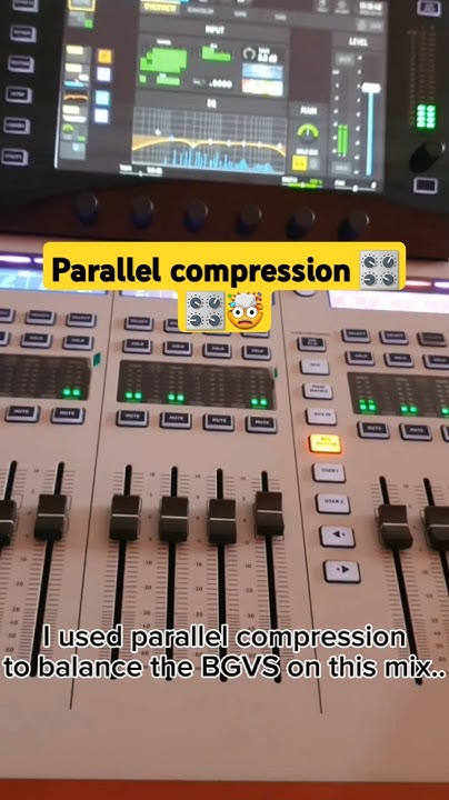 I used parallel compression to balance the Bgvs on this mix 🔥🔥🎛️ #Hac sound - YouTube