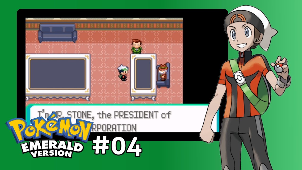 Pokemon Emerald Walkthrough Guide 04 - Devon Corporation - YouTube