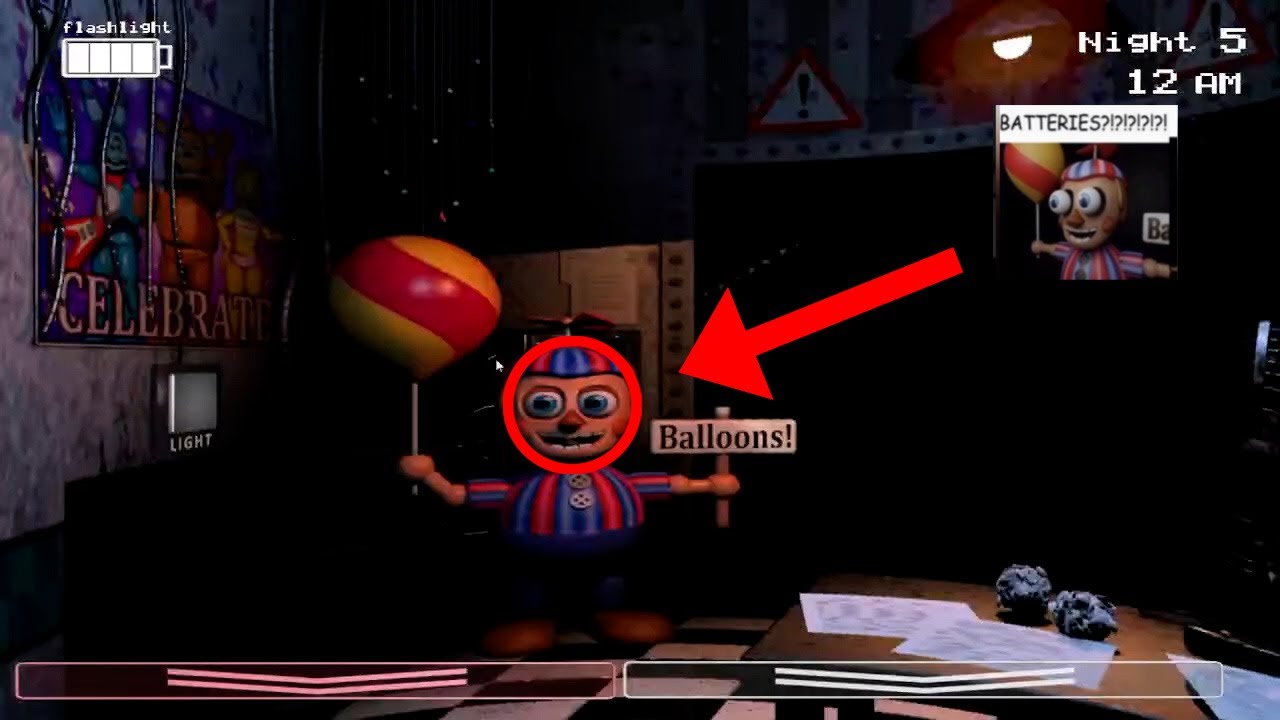 masa di fnaf ada maling batre?? - YouTube