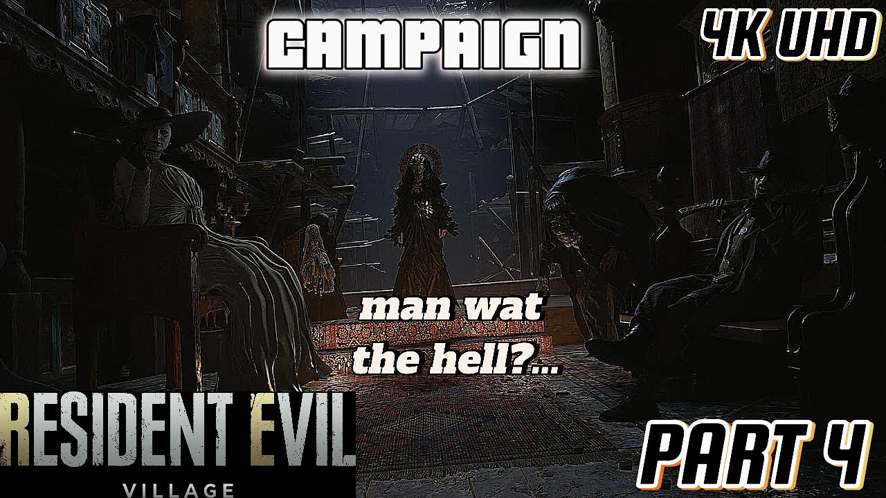 RESIDENT EVIL 8 (VILLAGE) HARDCORE PLAYTHROUGH/WALKTHROUGH!! PART 4 - YouTube