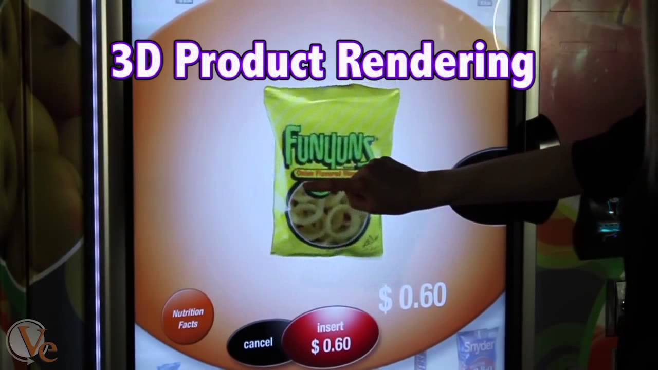 EV Connect - touch screen vending machine - YouTube