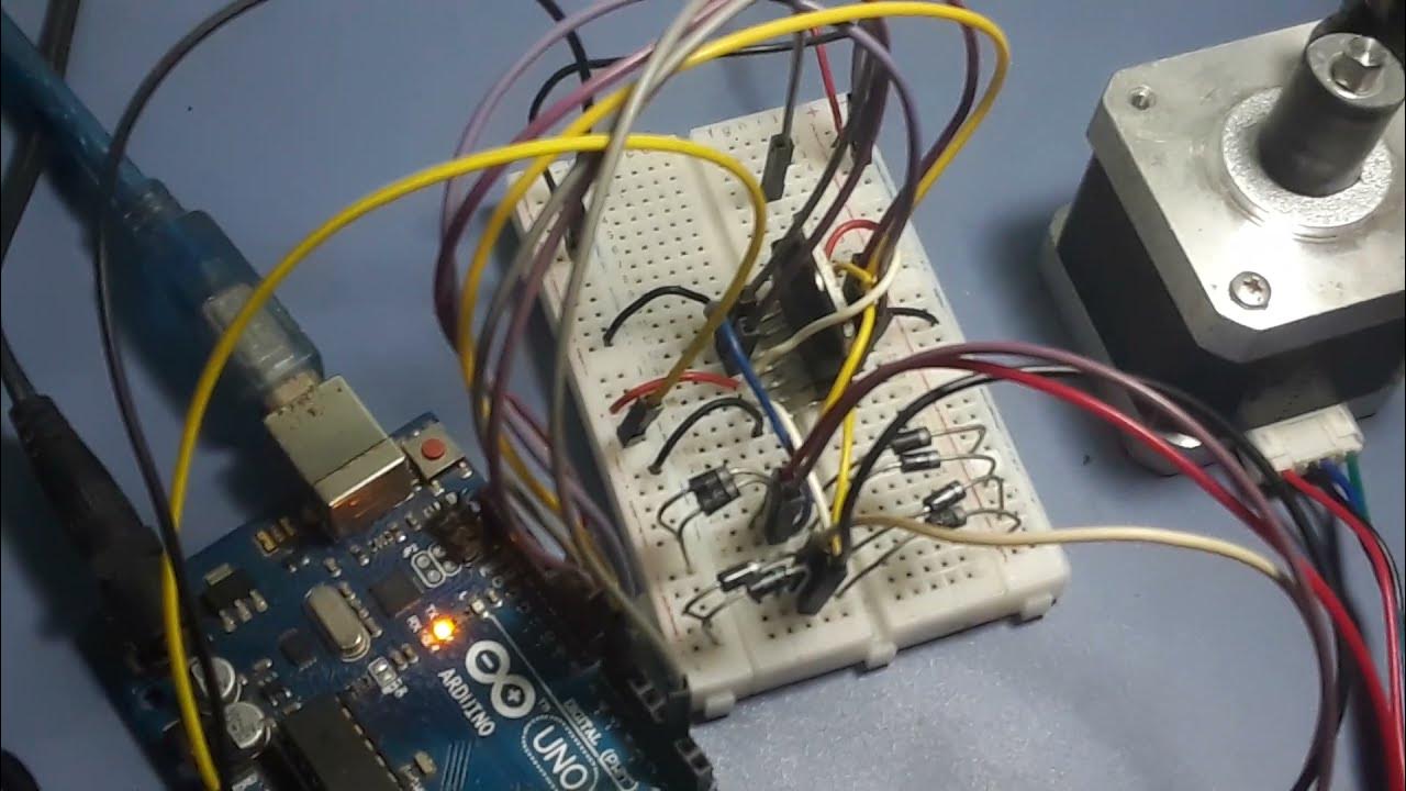 Stepper Motor Acceleration & Speed Control with Arduino - YouTube