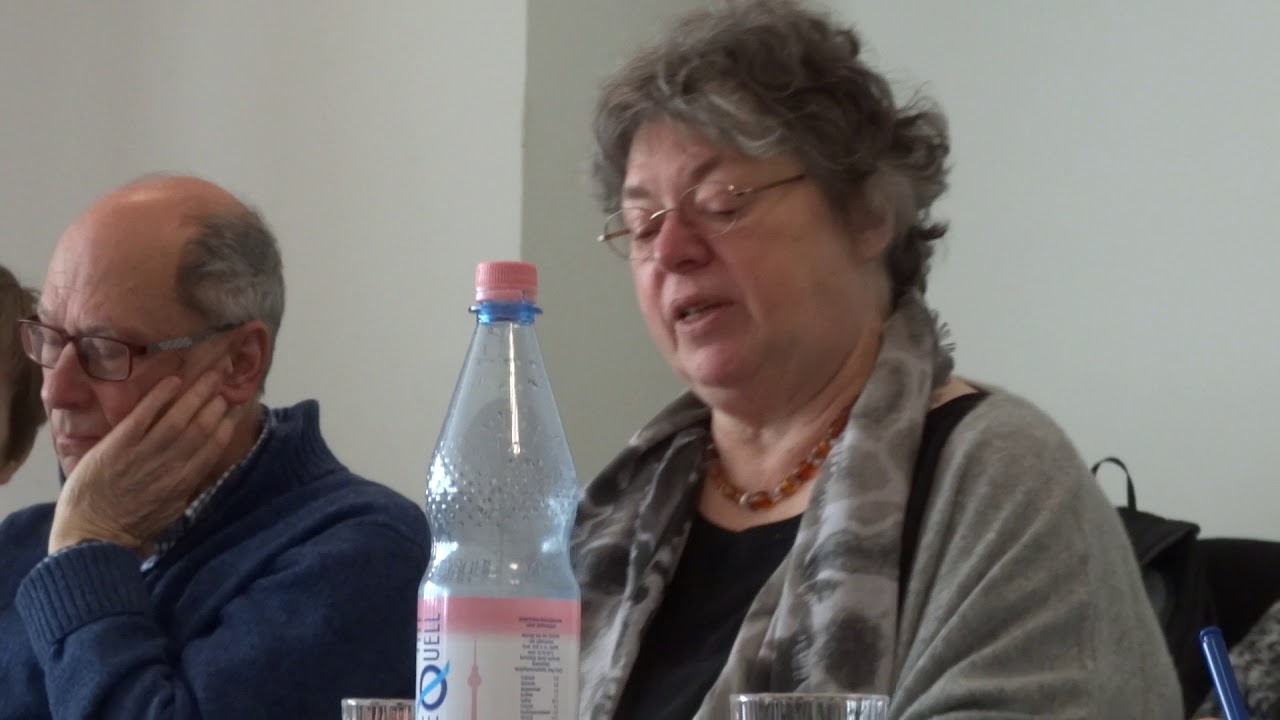 Renate Wind: Christliche Friedenskonferenz 2018 (1) - YouTube