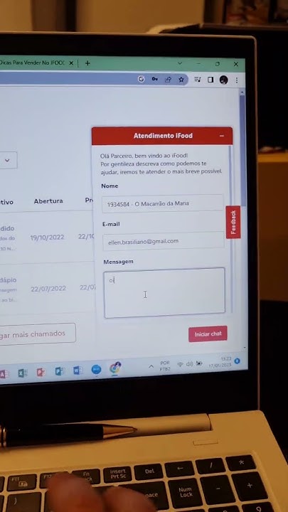 Como falar com suporte do Ifood por chat em tempo real - YouTube