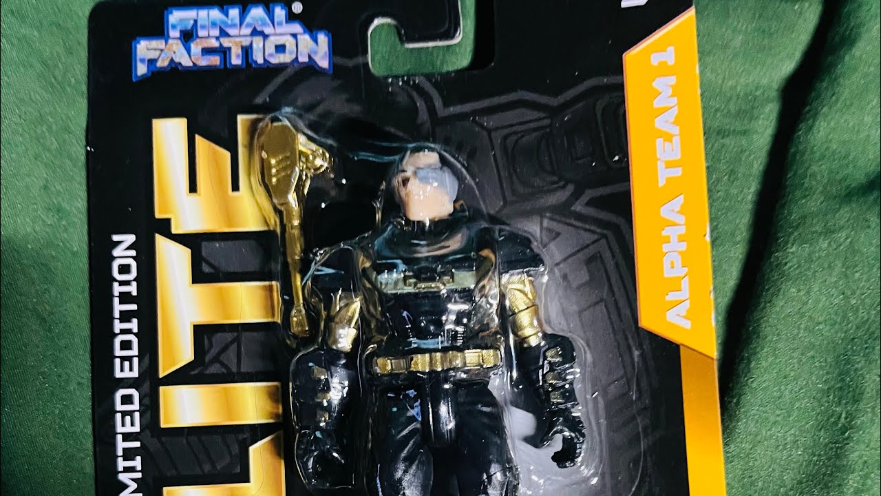 Figure unboxing and review :Final Faction Sgt. Ruck . - YouTube