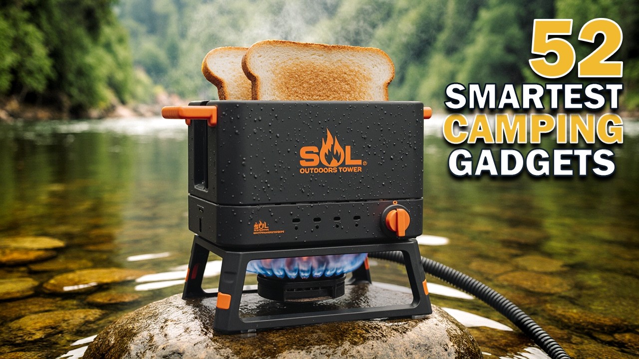 52 Coolest & Smartest Camping Gadgets For Your Next Camping Trip - YouTube